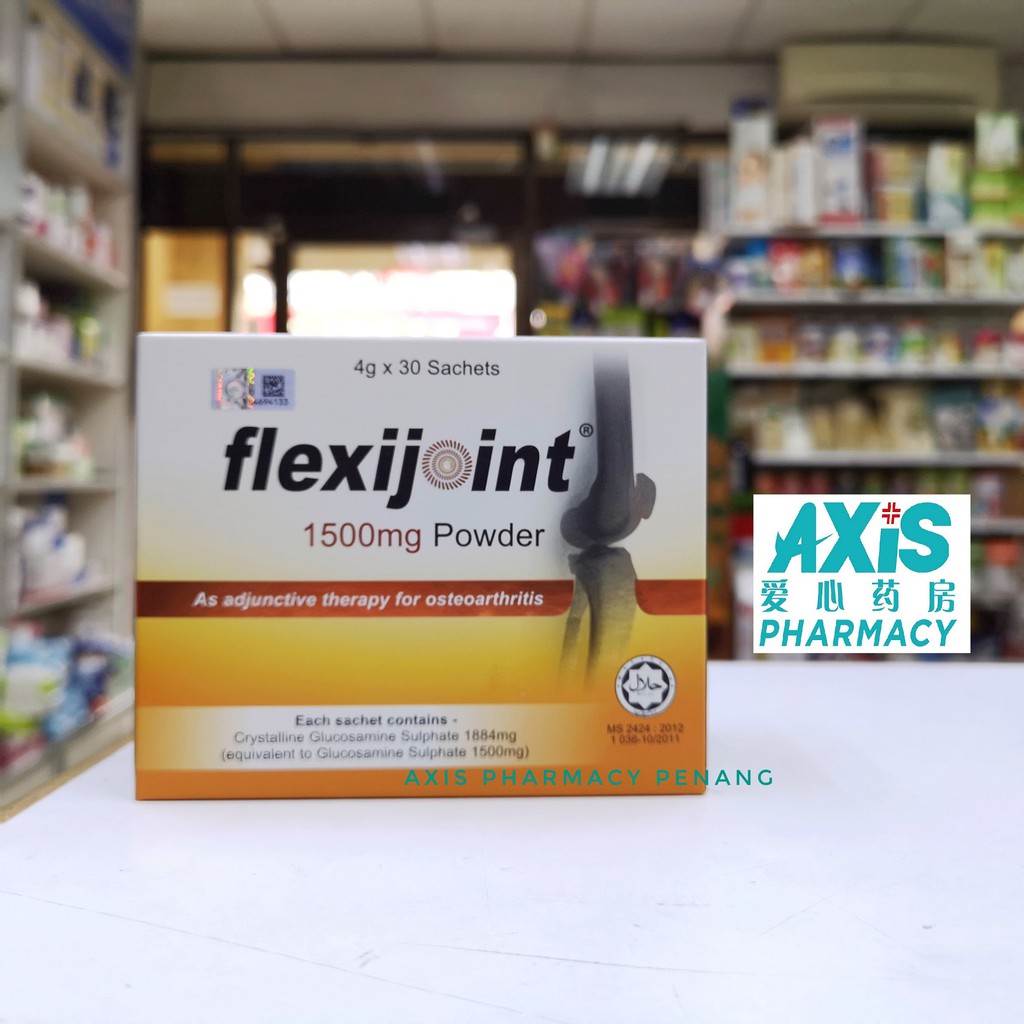Flexijoint Glucosamine 1500Mg Powder 30'S EXP :04/2026 | Shopee Singapore