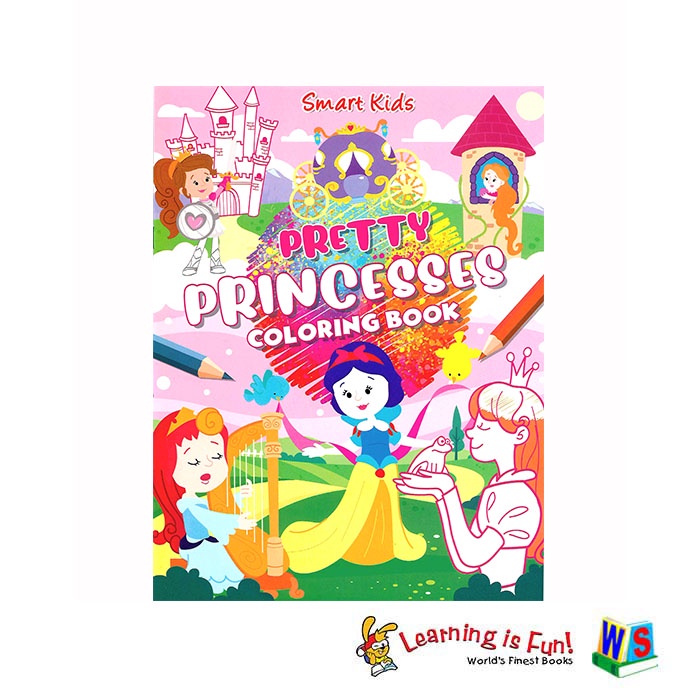 WS SMART KIDS COLORING BOOK-PRETTY PRINCESSES (ACTIVITYBOOK) | Shopee ...