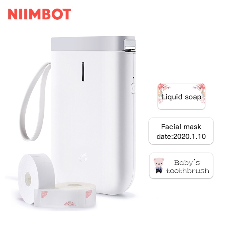 Niimbot Portable Thermal Label Printer D11 Bluetooth Wireless Sticker ...