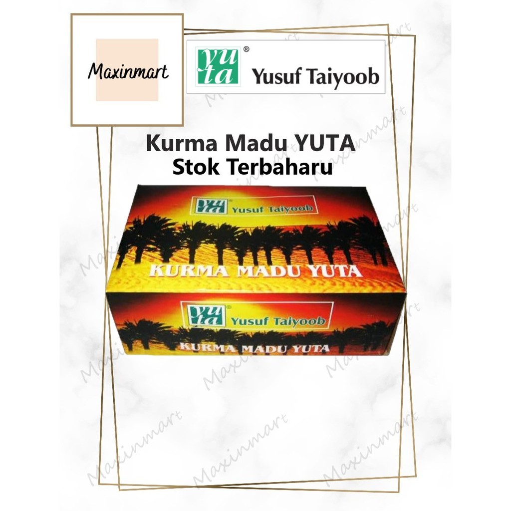 Yusuf Taiyoob Kurma Madu Yuta Dates 500g | Shopee Singapore