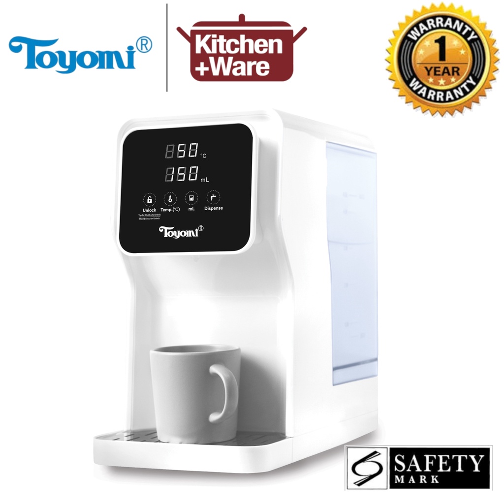 TOYOMI 4.5L Instant Boil Filtered Water Dispenser | 1 Year Local ...