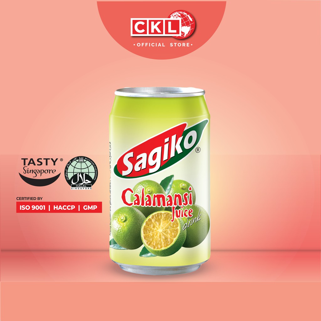 Sagiko Calamansi Juice Drink - 320ml x 24 cans/ctn | Shopee Singapore