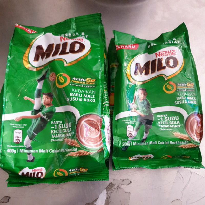 Milo Active Chocolate Malt Drink (400g+80g) (200g) | Shopee Singapore