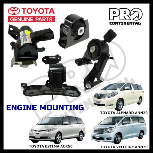 TOYOTA ESTIMA ACR50 ALPHARD VELLFIRE ANH20 ENGINE MOUNTING | Shopee ...