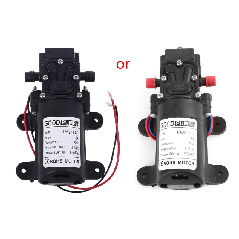 PCF* 12V 72W Pressure Micro Diaphragm Water Pump Automatic Switch ...