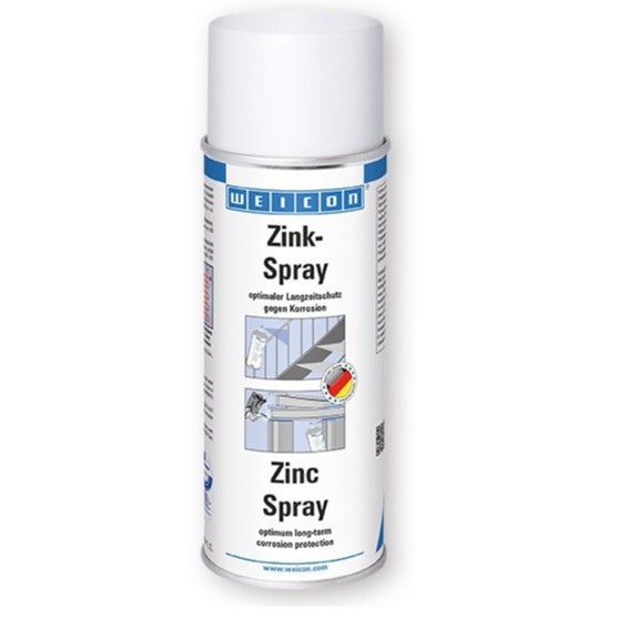 WEICON Zinc Spray Cold Galvanising Corrosion Protection - 400ml ...