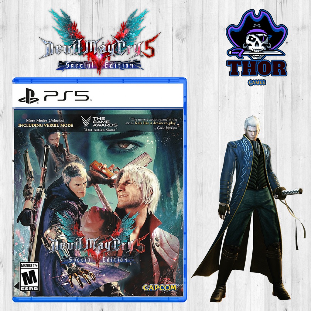 Ps5 Devil May Cry 5 Special edition Video Games Cassette (R2/English) | Shopee Singapore