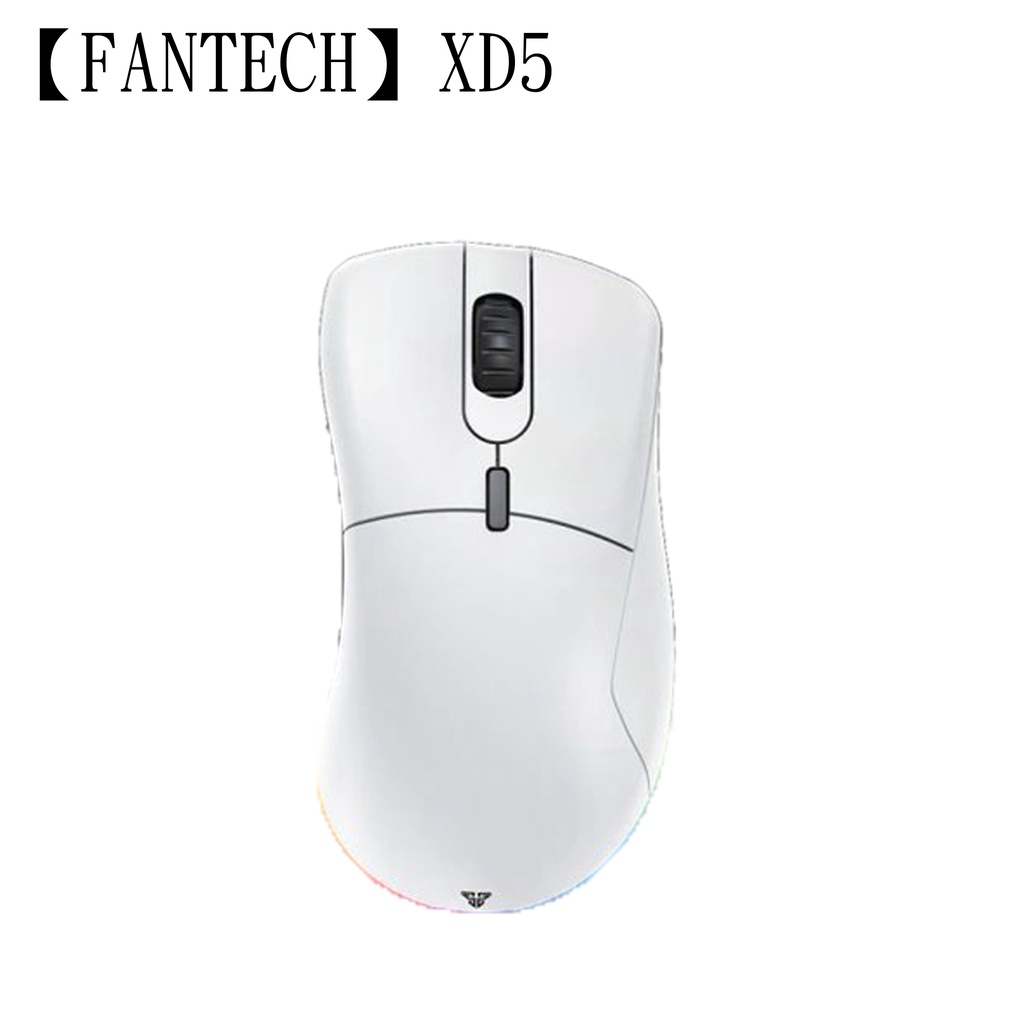 [FANTECH] XD5 Rechargeable 2.4 Ghz Ergonomic RGB Wireless Gaming Mouse ...