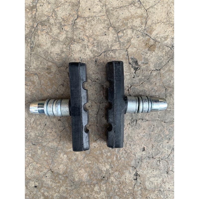 Bicycle V-Brake Shoe Basikal Getah Brek (sepasang/2pcs) | Shopee Singapore