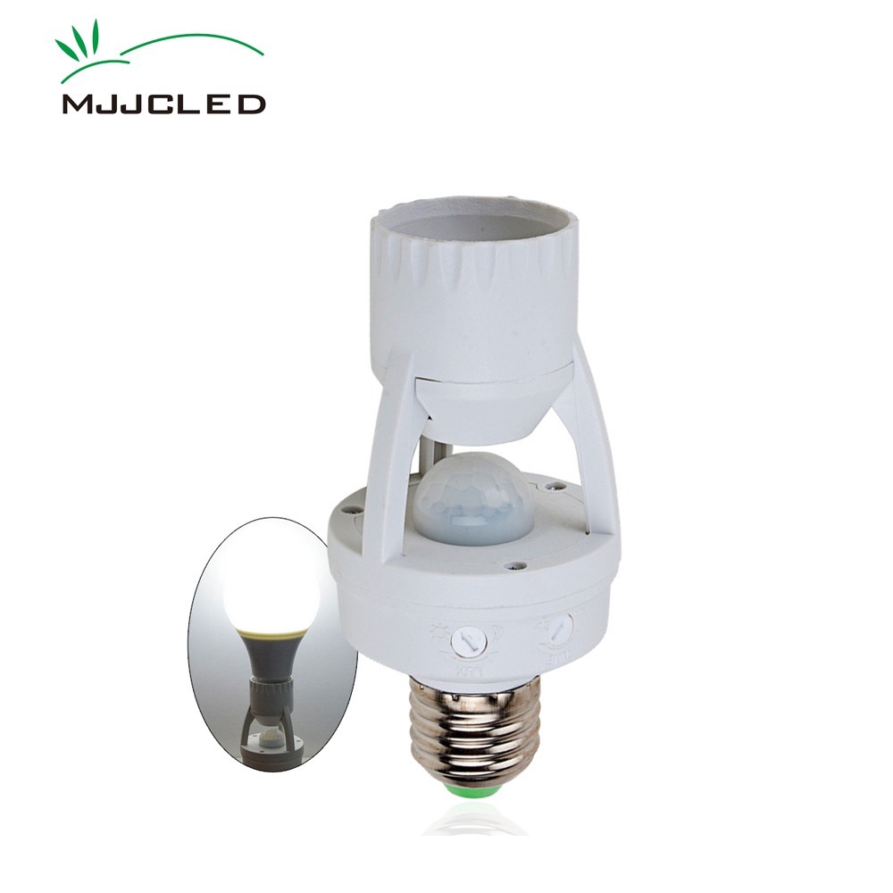 E27 Motion Sensor Light Control Timer Switch 110V 230V 220V E27 Base ...