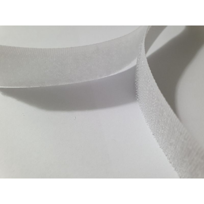 25mm Velcro Tape Magic Tape 1meters/2meters (White/Black) Hook & Loop ...