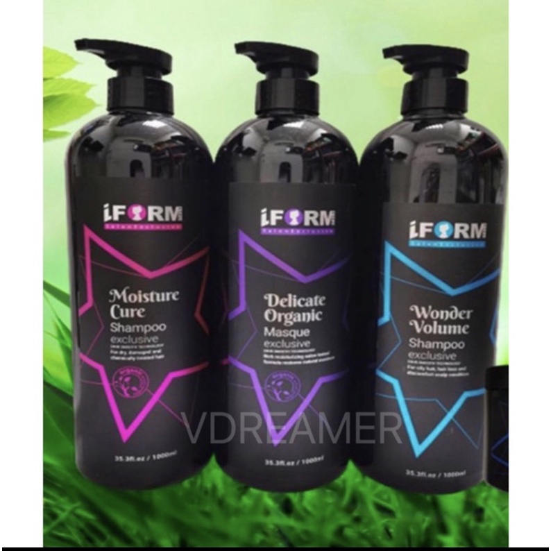 iForm Wonder volume / Masque shampoo(1000ml) | Shopee Singapore