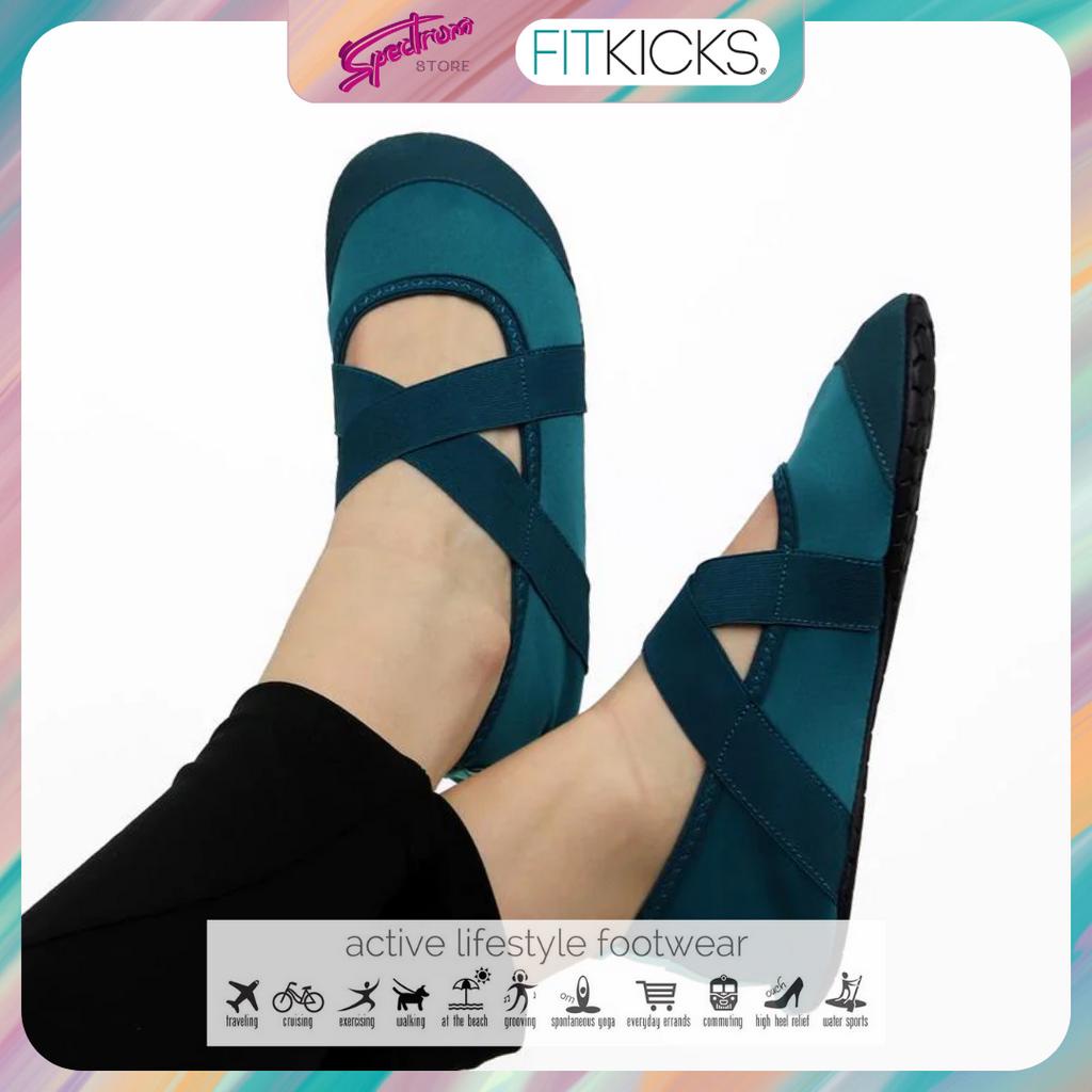 FITKICKS Crossovers Active Lifestyle Footwear Double Grip Straps ...