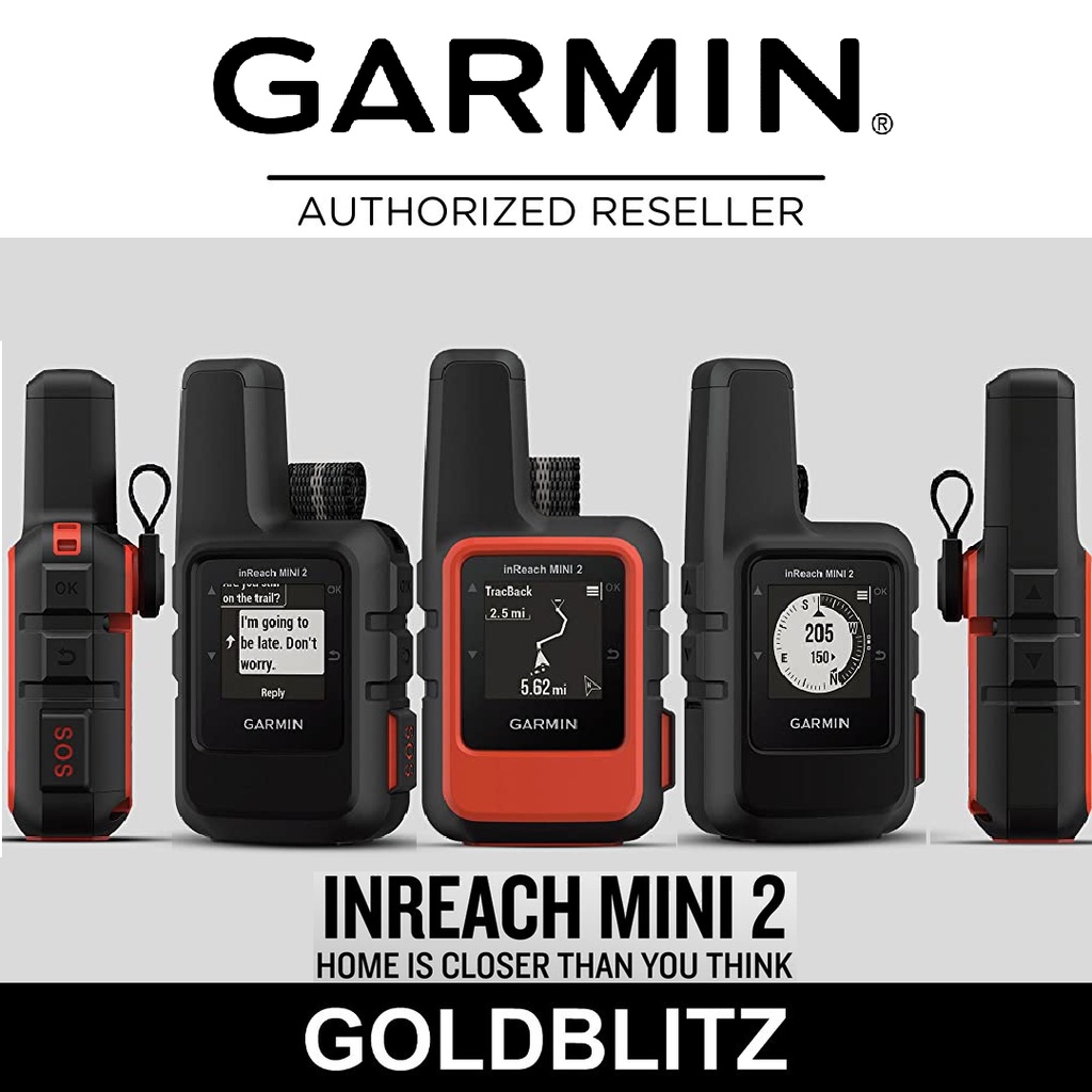 Garmin inReach Mini 2 handheld compact rugged global satellite ...
