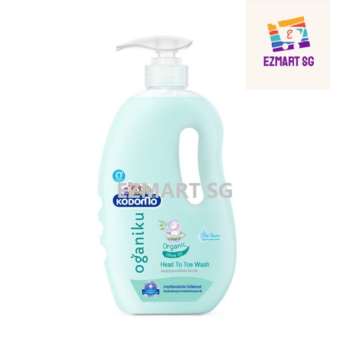Kodomo Head to Toe Wash Organic 800ml | Shopee Singapore