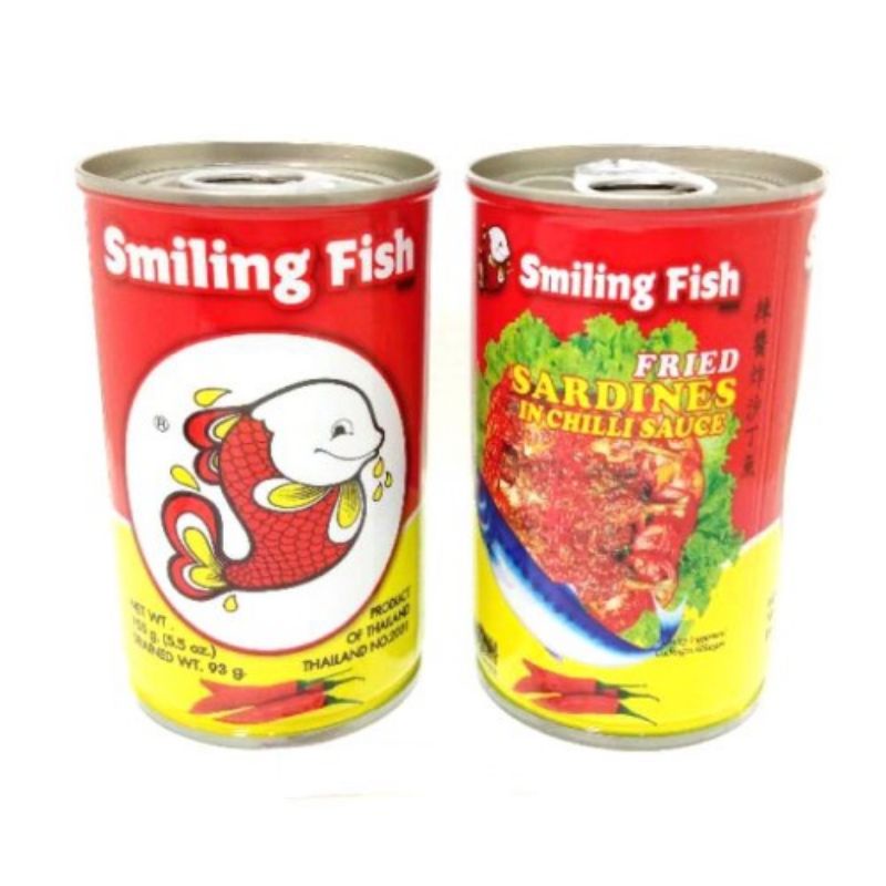 Sarawak Fried Sardines in Chili Sauce Smiling Fish (155g) | Shopee ...