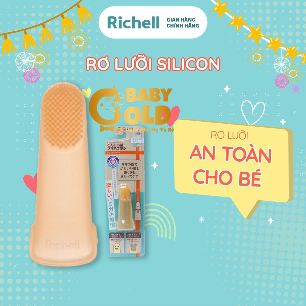 Japanese RICHELL Premium SILICON Tongue Relay For Babies From 3 Months ...