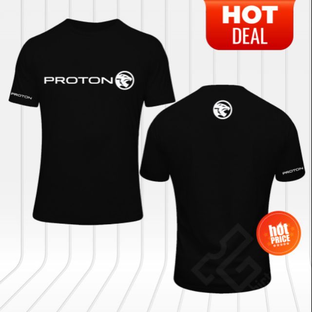T-Shirt Tee Cotton 160GSM Unisex New Proton Logo Short Sleeve SS Big ...