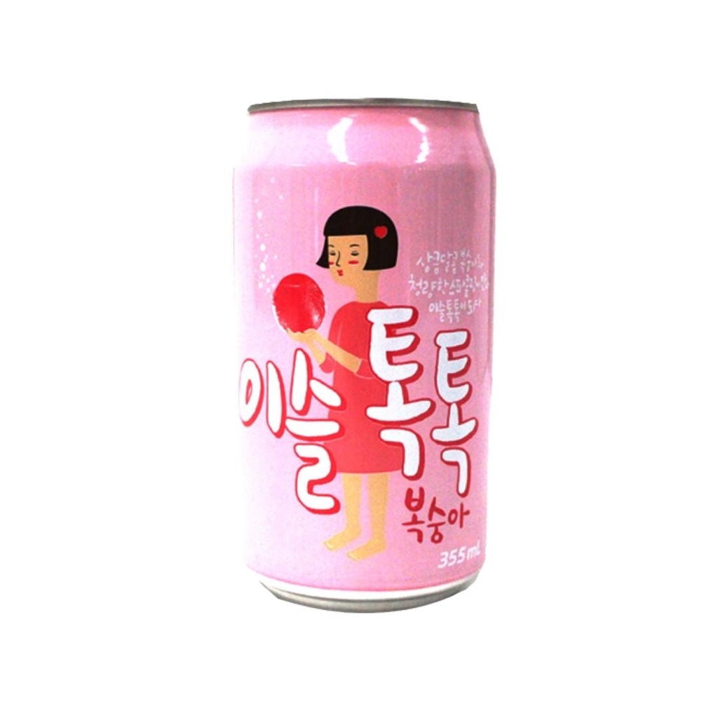 JINRO JAPAN Tok Tok Peach Soju Canned Chu-Hi Beverage 3% ( 6 cans x ...