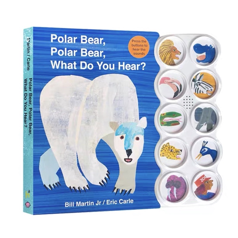 Polar Bear, Polar Bear, What Do You Hear? (Defect Book Spine)(Audio ...