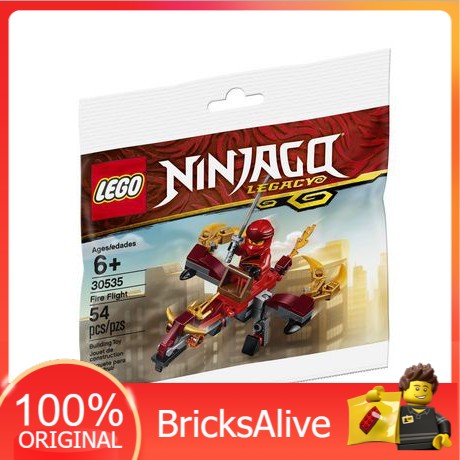 LEGO NINJAGO LEGACY Fire Flight Polybag MISP 30535 | Shopee Singapore
