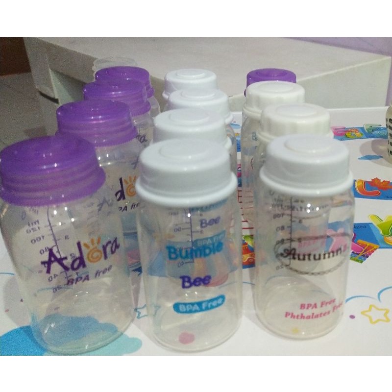 7 bottles botol susu milk storage bottle botol simpan susu | Shopee ...