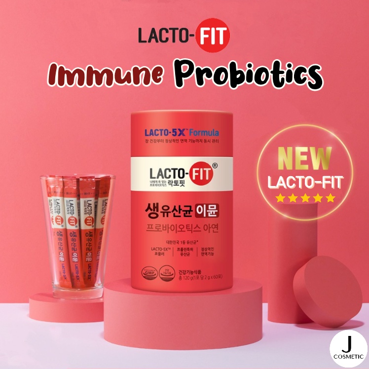 [Lacto-Fit] Immune Zinc Probiotics 5X Fomula 2g x60sticks / Chong Kun ...