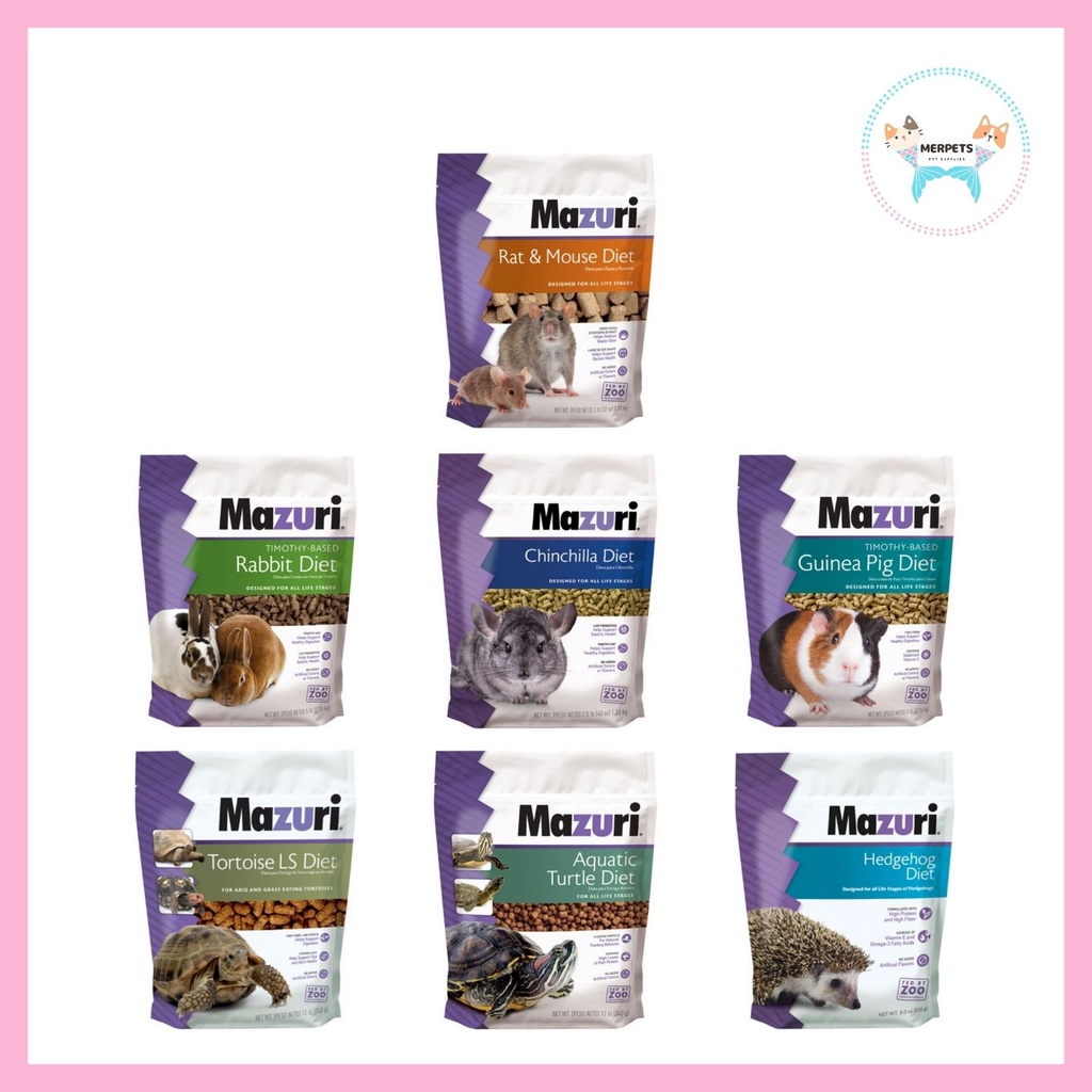 [ASSORTED] Mazuri Rat Mouse Rabbit Guinea Pig Chinchilla Tortoise LS ...