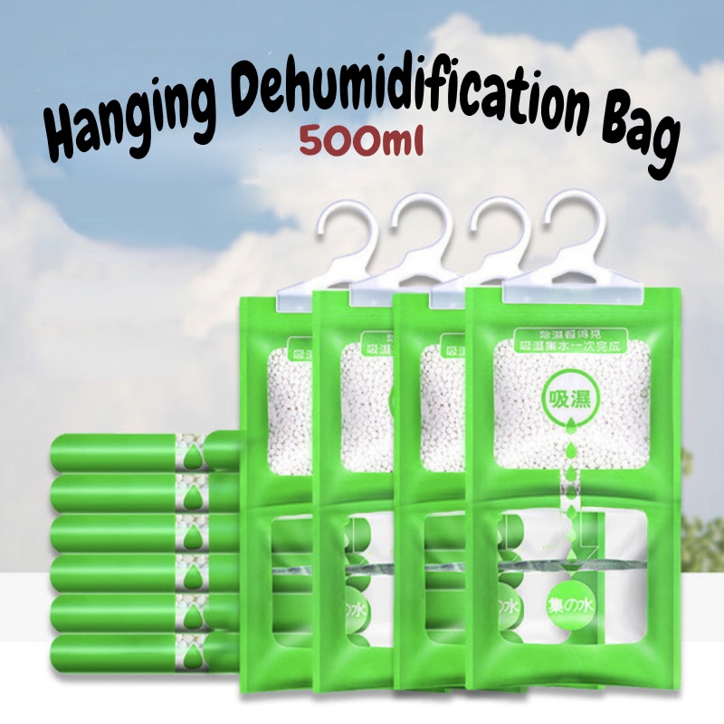 Hanging Dehumidifier Wardrobe Moisture Bag Closet Cabinet Wardrobe ...