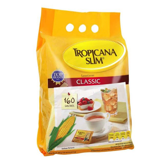 Tropicana Slim Classic Sugar / KALORI LOW SWEETENER SUGAR | Shopee ...