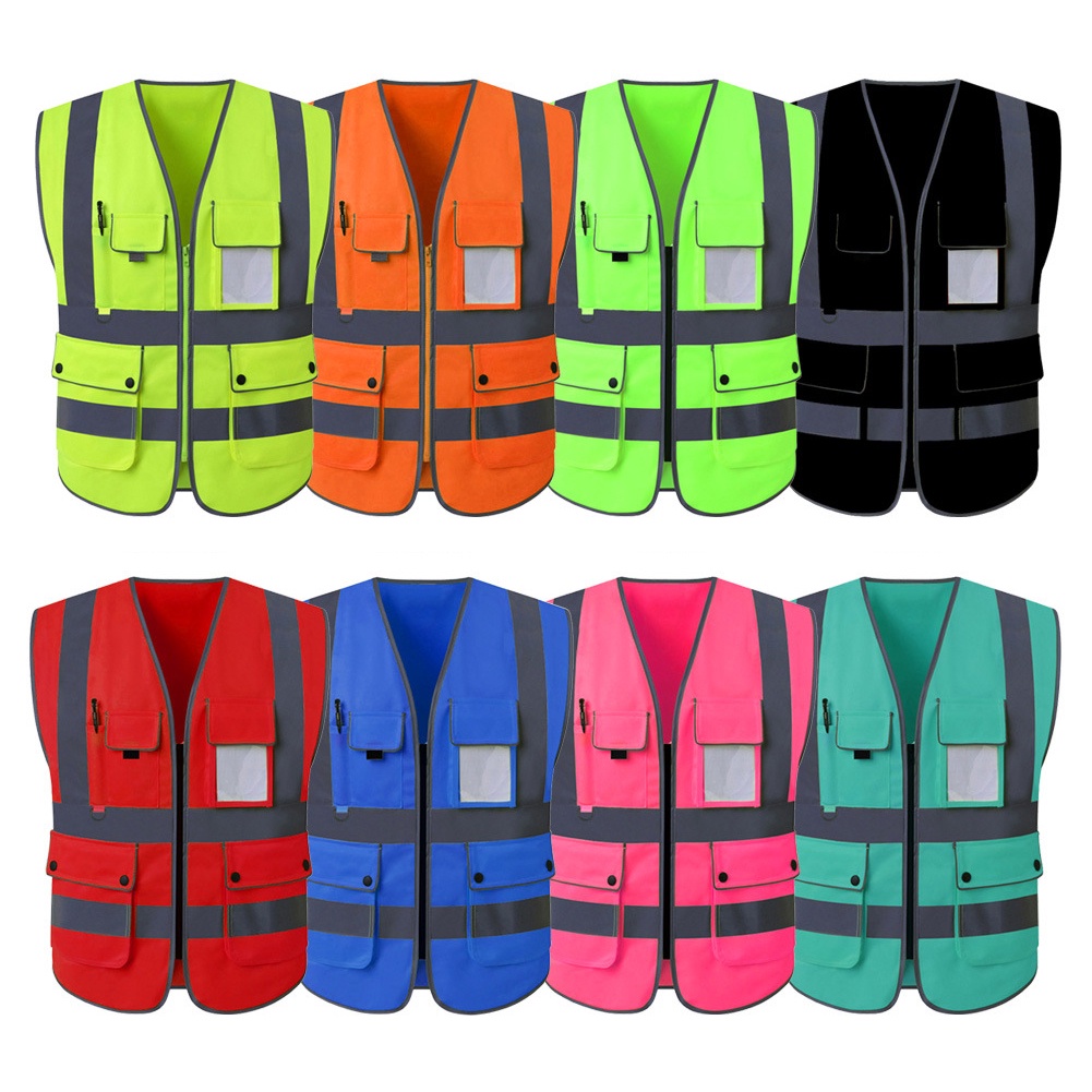 Size S-4XL(chest 152cm) High Visibility Reflective Vest with Logo ...