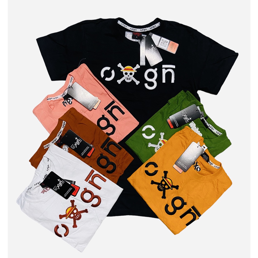 7C O.X.G. for MEN EMBROIDERED BRANDED OVERRUN T-SHIRT | Shopee Singapore