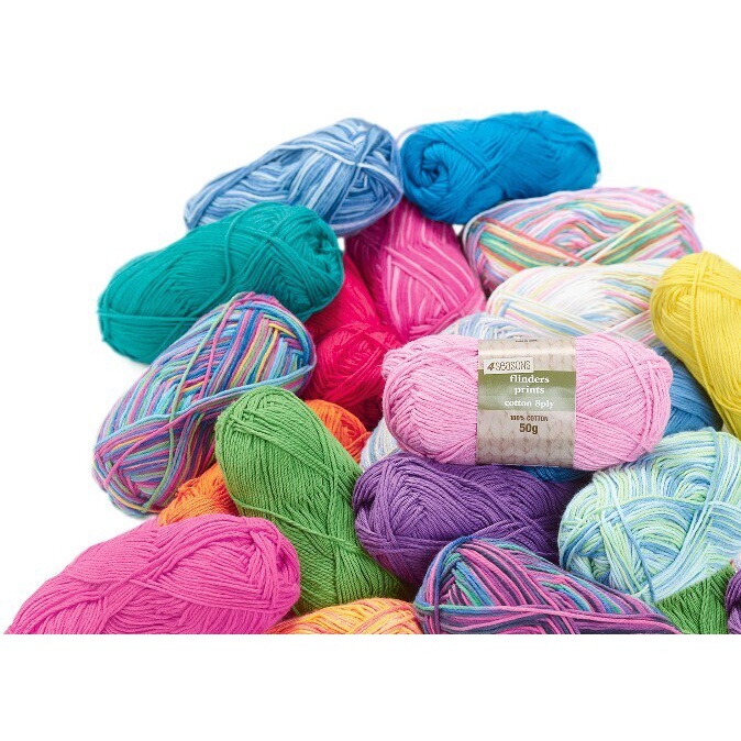 Spotlight Flinders Cotton 8 Ply Yarn(Ready Stock) | Shopee Singapore