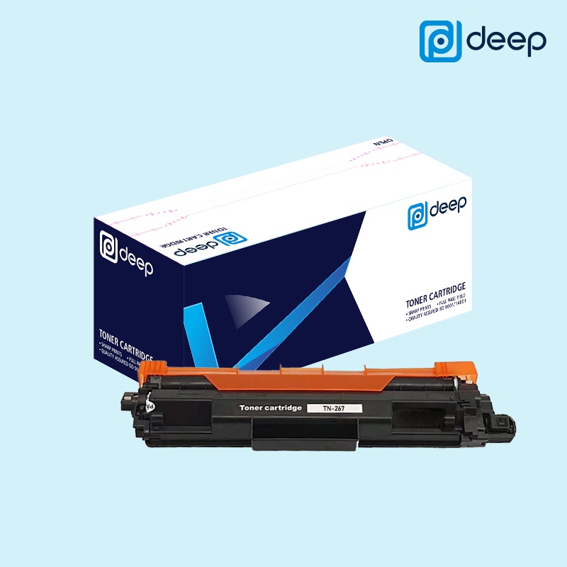 Deep TN-267 Black Cyan Magenta Yellow Toner 267 HL-L3230CDN HL-L3270CDW ...