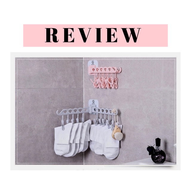 Wall Mounted Clothes Arm Clip (Cloth Hanger) | Shopee Singapore
