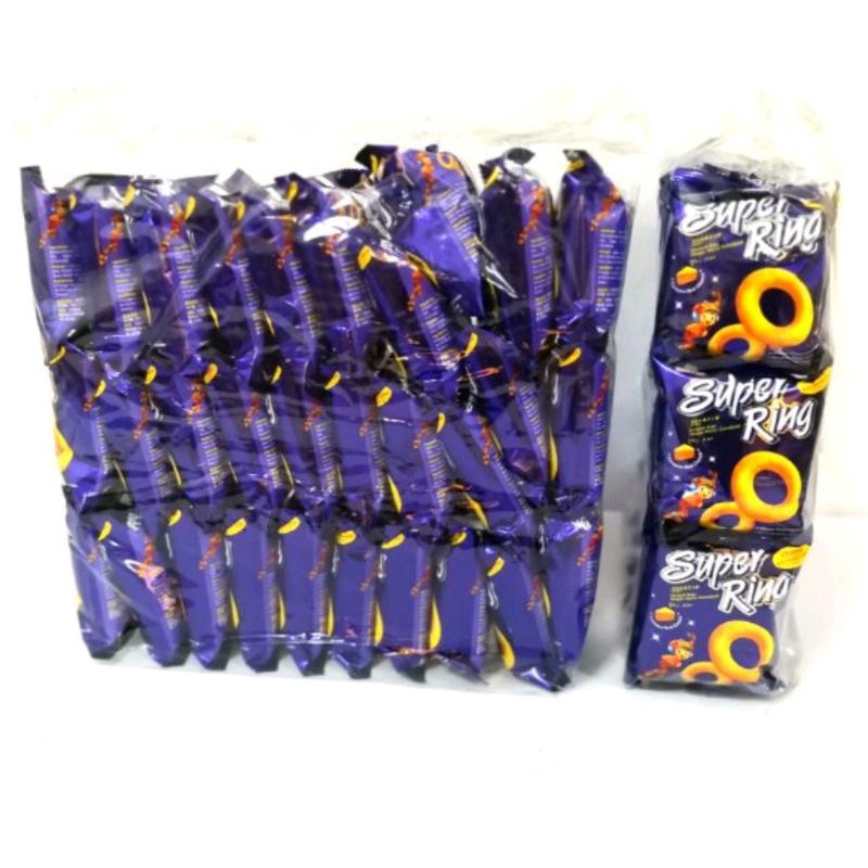 [14gx30packs] Super Ring Oriental Cheese Snack Keropok Super Ring ...
