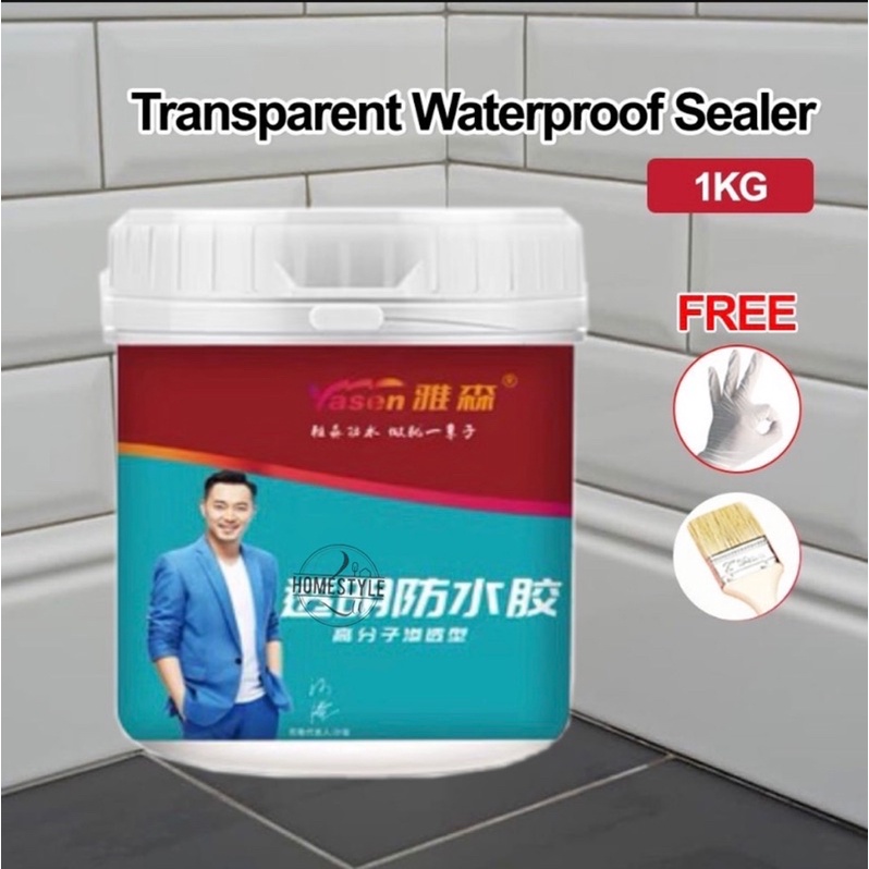 1KG Transparent Waterproof Sealer Glue Leakage Protection ...
