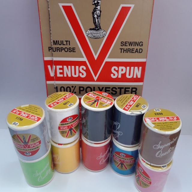 SPUN Thread(VENUS SPUN) | Shopee Singapore