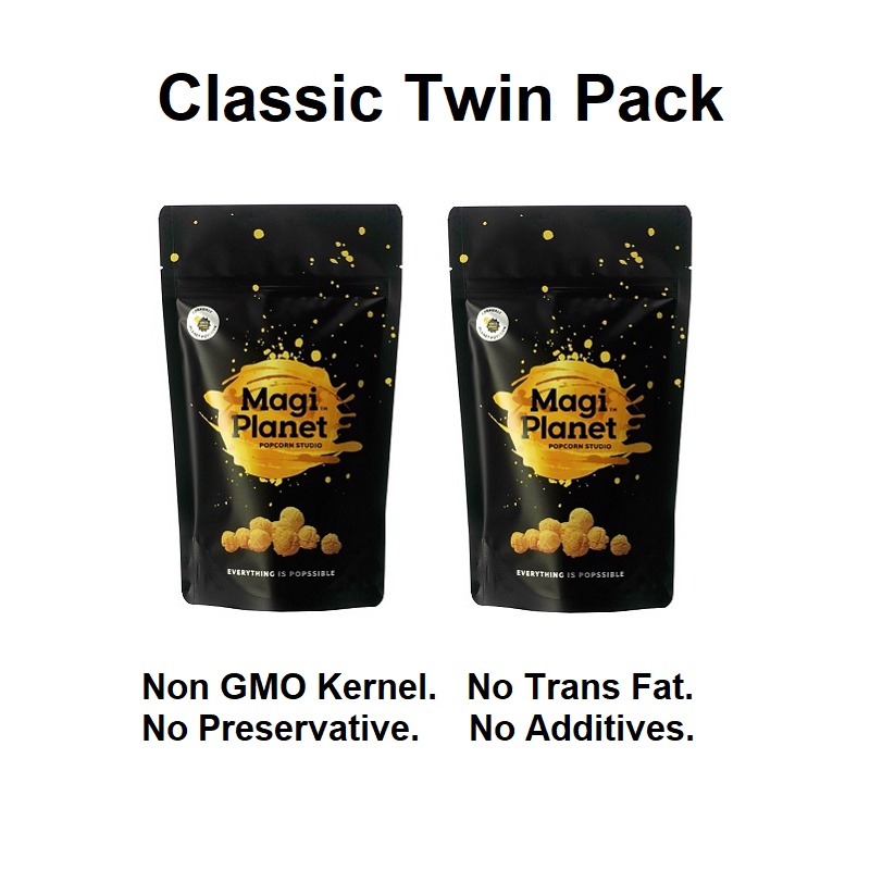 Magi Planet Popcorn [Any 2 Classic flavours] (110g + 110g) | Shopee ...