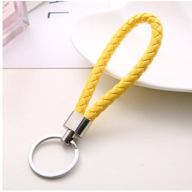 [SG READY STOCK] Braided Rope Keychain Metal Key Ring Key Holder Key ...
