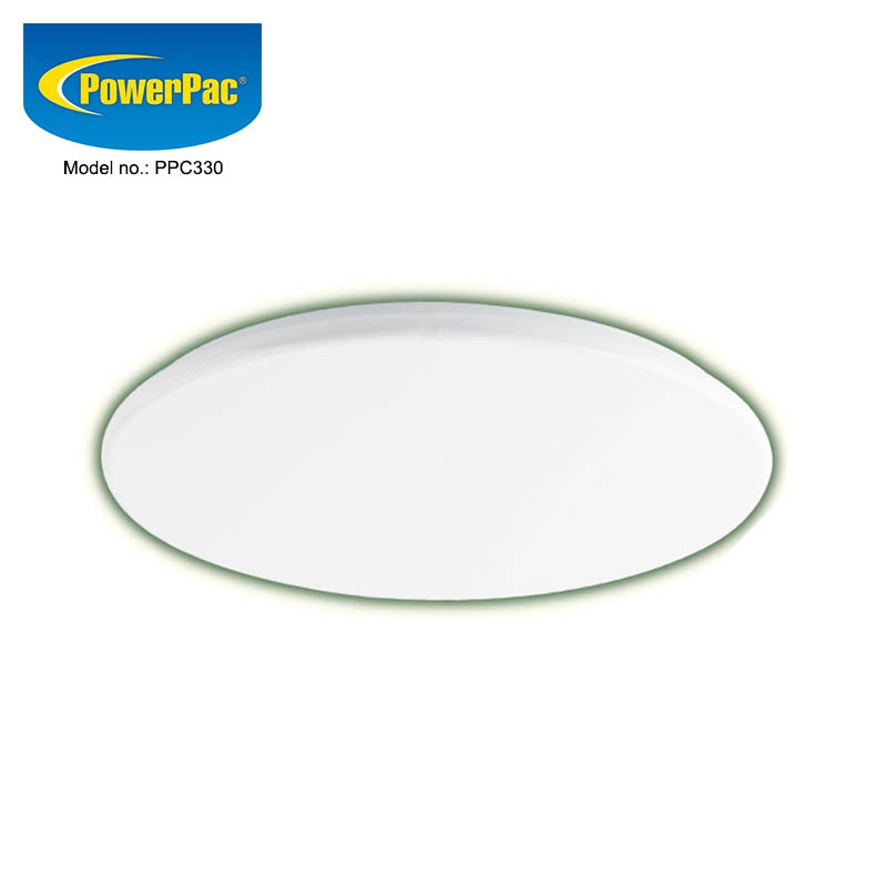 PowerPac LED Ceiling Lamp, Round Light, Circular Tube 24W Daylight ...