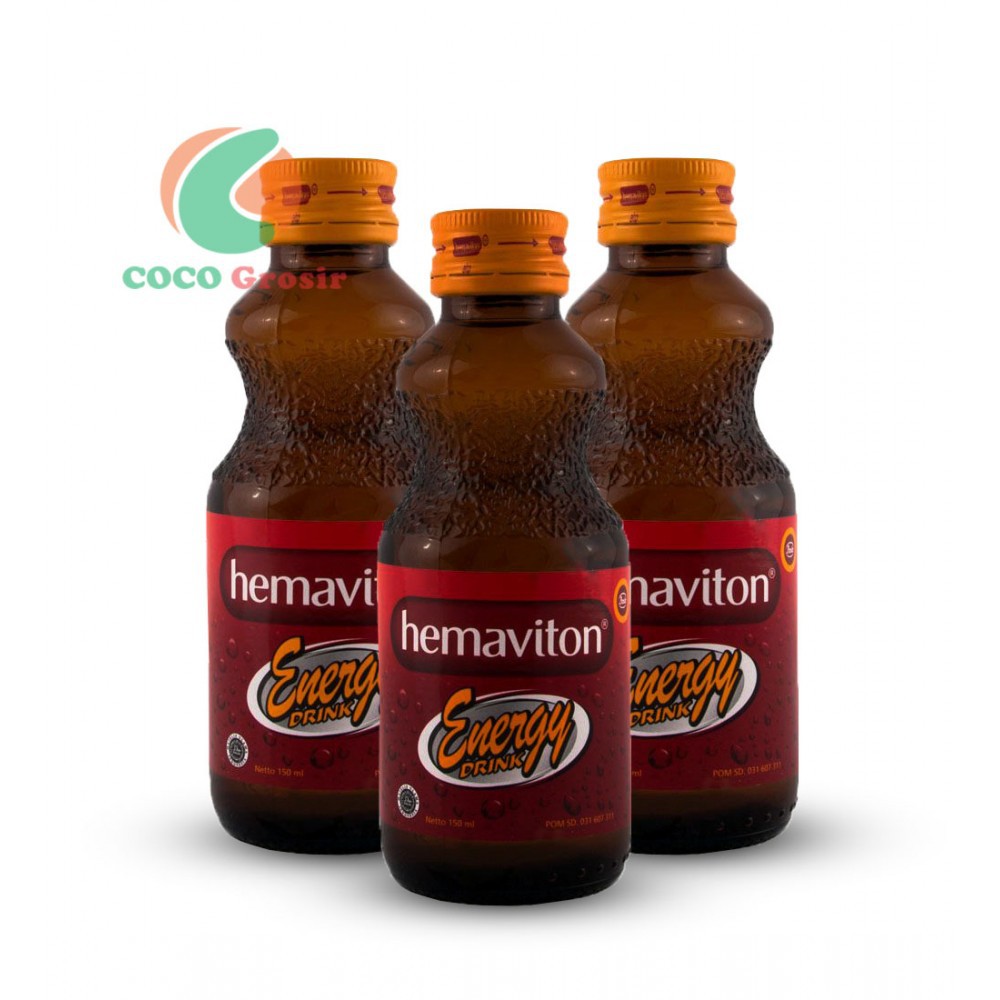Hemaviton Energy Drink Botol Minuman Energy 150 mL | Shopee Singapore