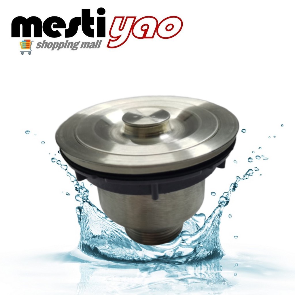 Stainless Steel 110mm Kitchen Sink Waste/Kitchen Sink Drainer with ...