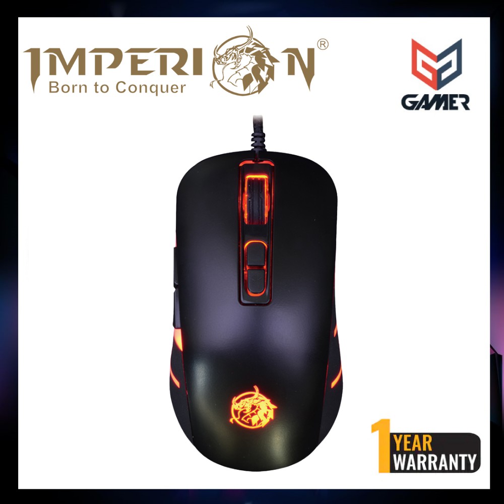 Imperion Dragon Breath S600 Gaming Mouse (RGB , 4000 DPI) | Shopee ...