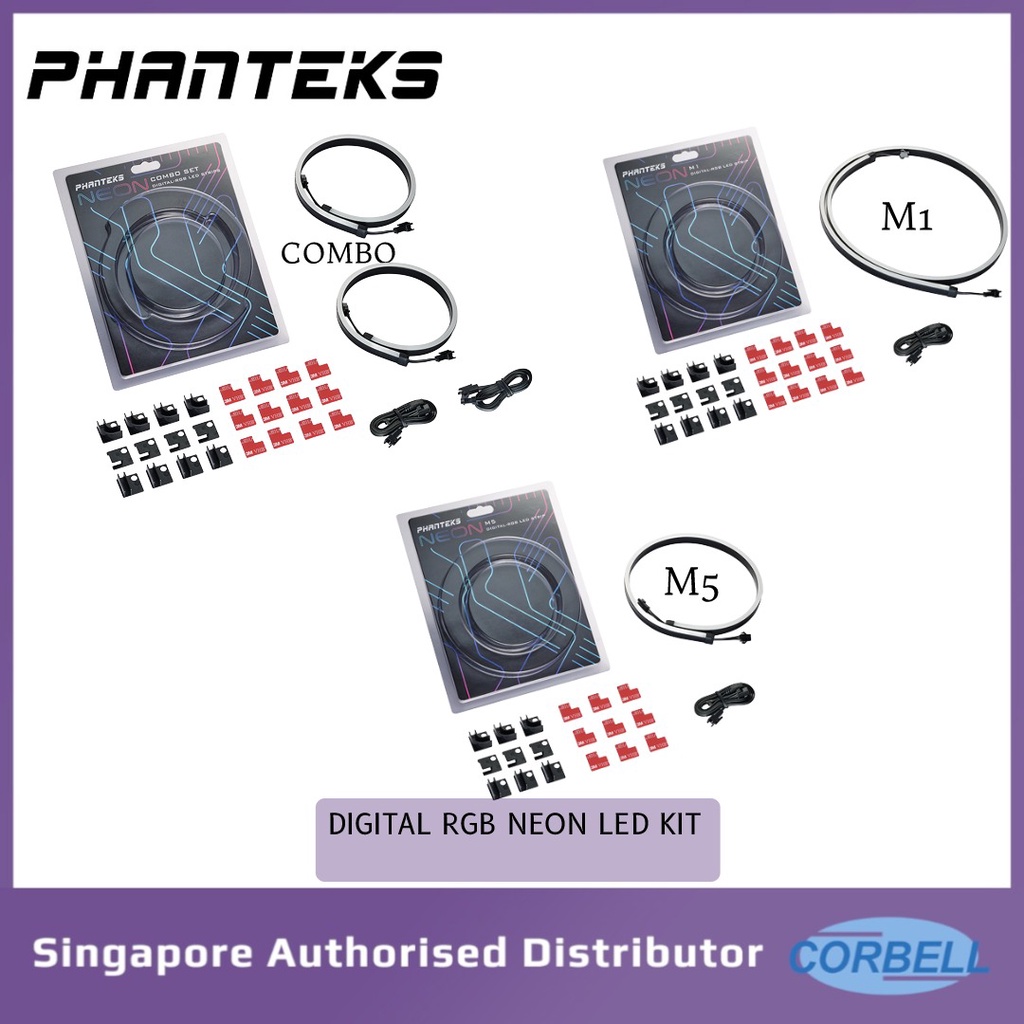 Phanteks Neon Digital RGB LED Strip Kit [M1 | M5 | Combo Set] | Shopee ...