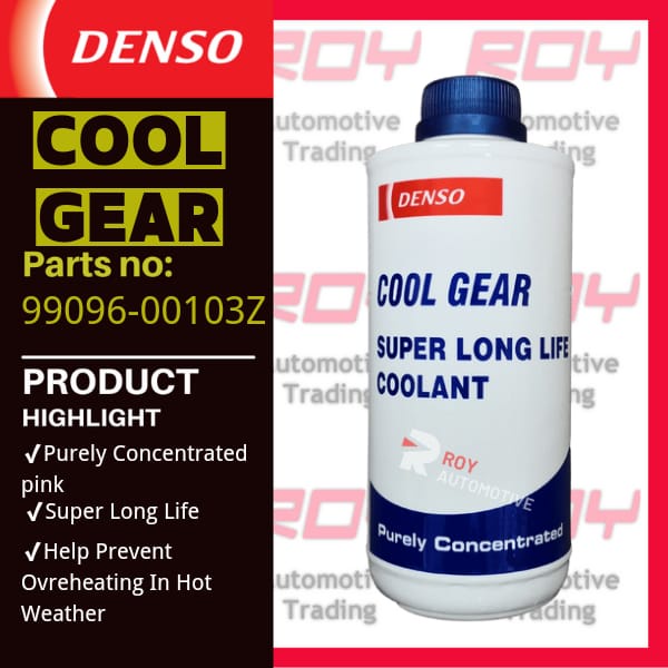 Denso Super Long Life Radiator Coolant Pink Toyota/Honda/Nissan/Perodua ...