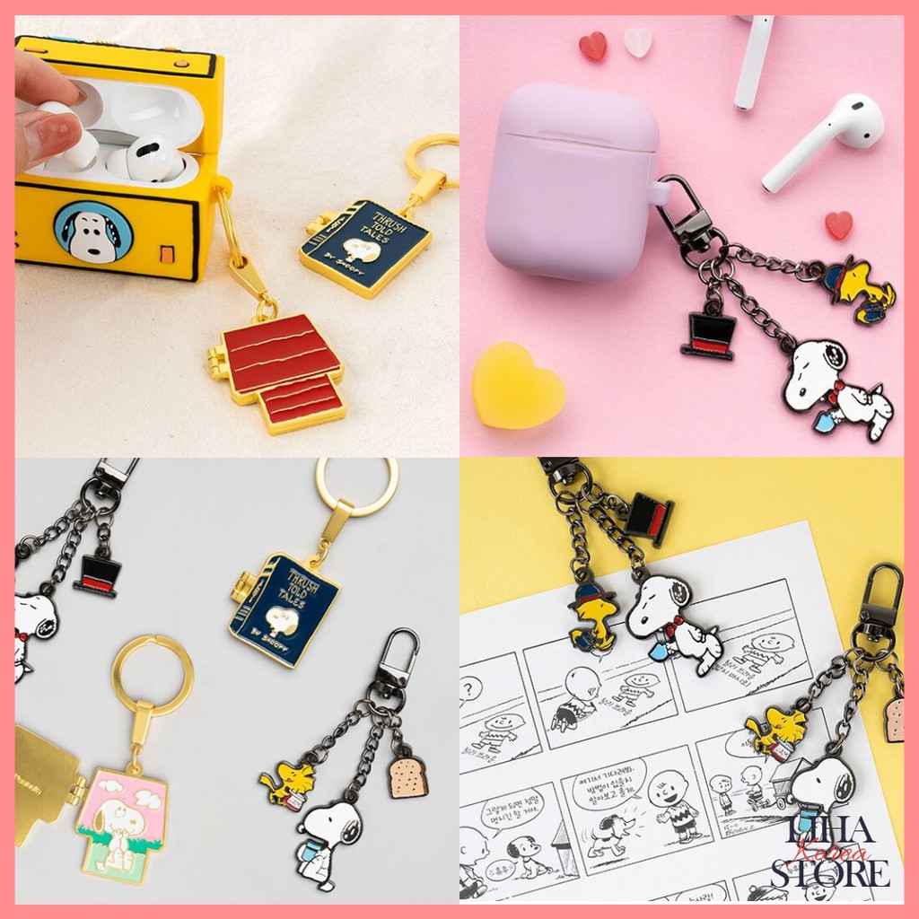 Peanuts Snoopy key ring character Snoopy goods | Shopee Singapore
