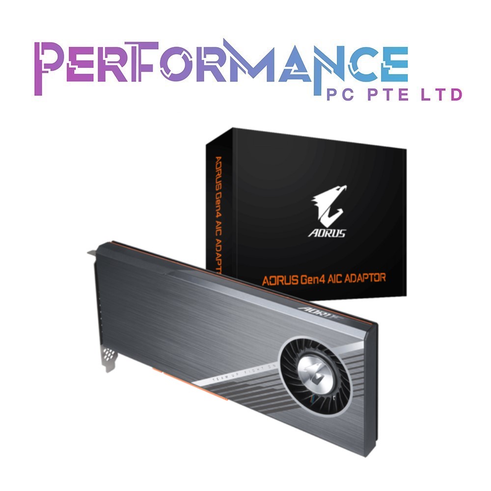 Gigabyte GC-4XM2G4 (AORUS Gen4 AIC Adaptor, Full PCIe 4.0, Advanced ...