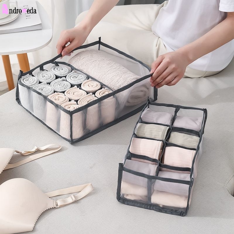 Folding Underwear Clothes Jeans Divided Organizer Wardrobe Drawers ...