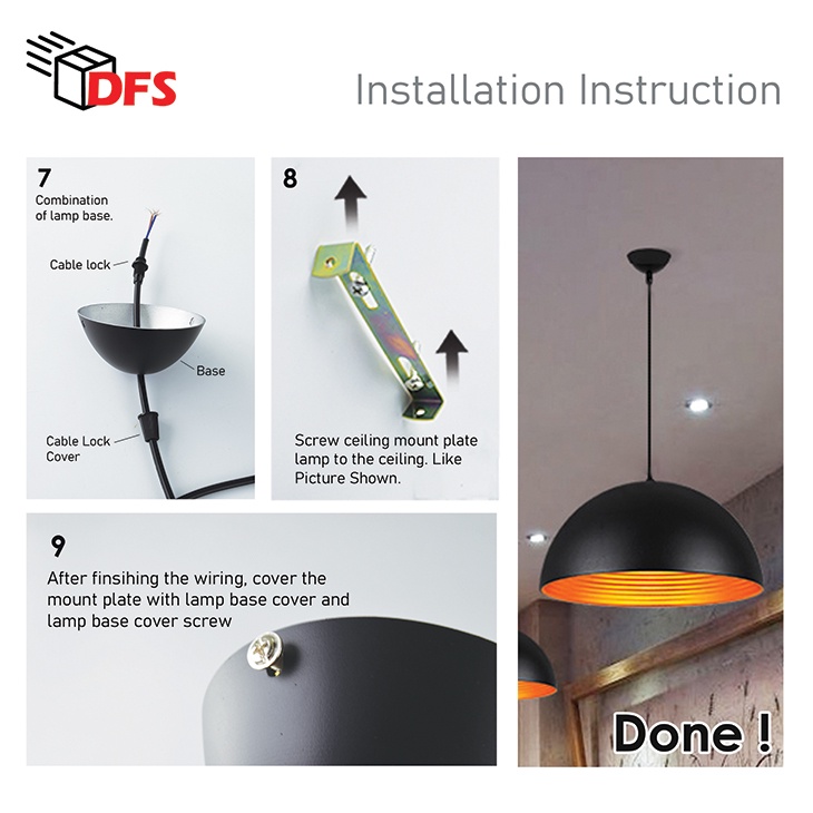 DFS LED LIGHT/Pendant Light /Hanging Light /Dining Light Contemporary ...